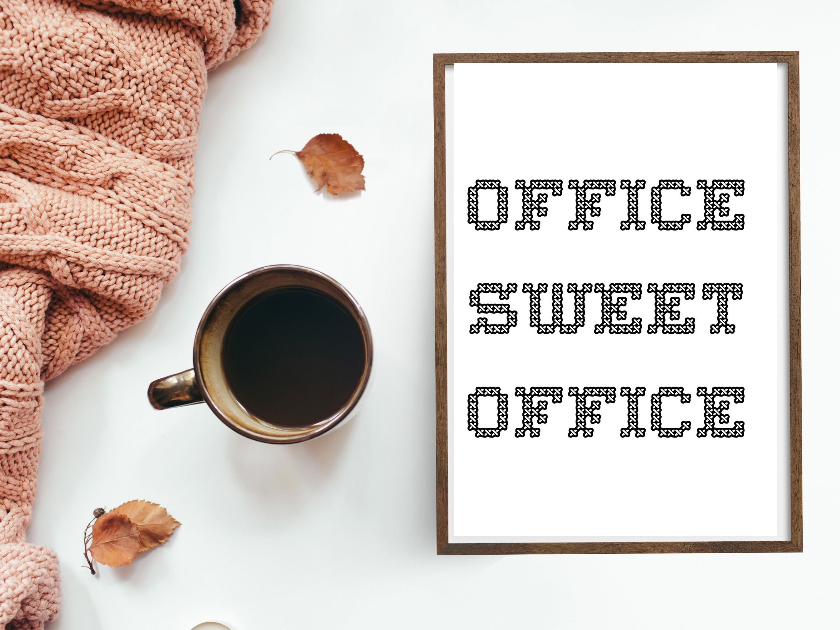 Office Sweet Office Printable Desk Decor, Humorous Sign, Gift for Co ...
