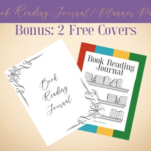 Book Reading Journal Bundle, Book Reviews, Reading Tracker, Reading ...