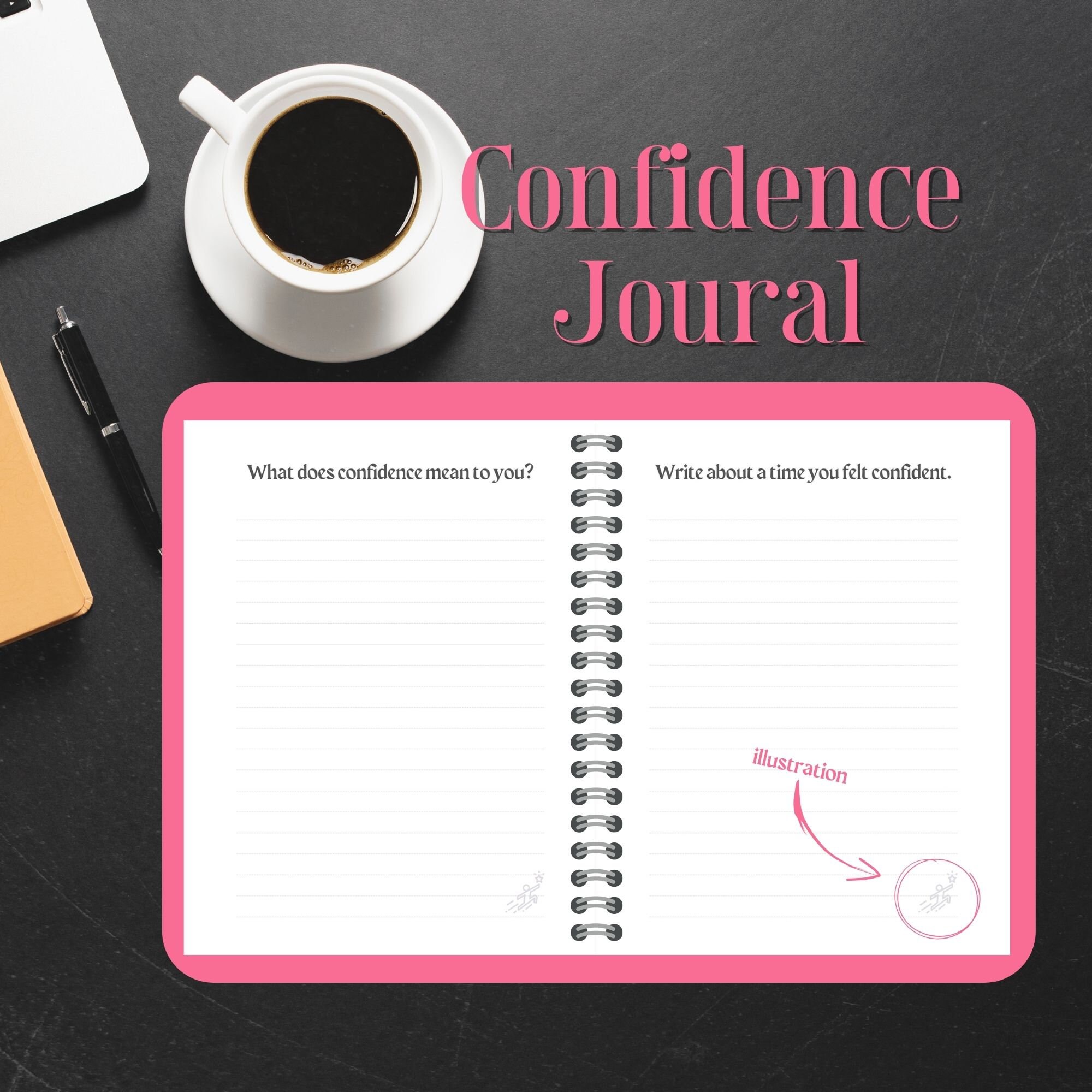 Printable Confidence Journal With Prompts, Self Confidence, Build ...