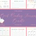 Book Reading Journal Bundle, Book Reviews, Reading Tracker, Reading ...