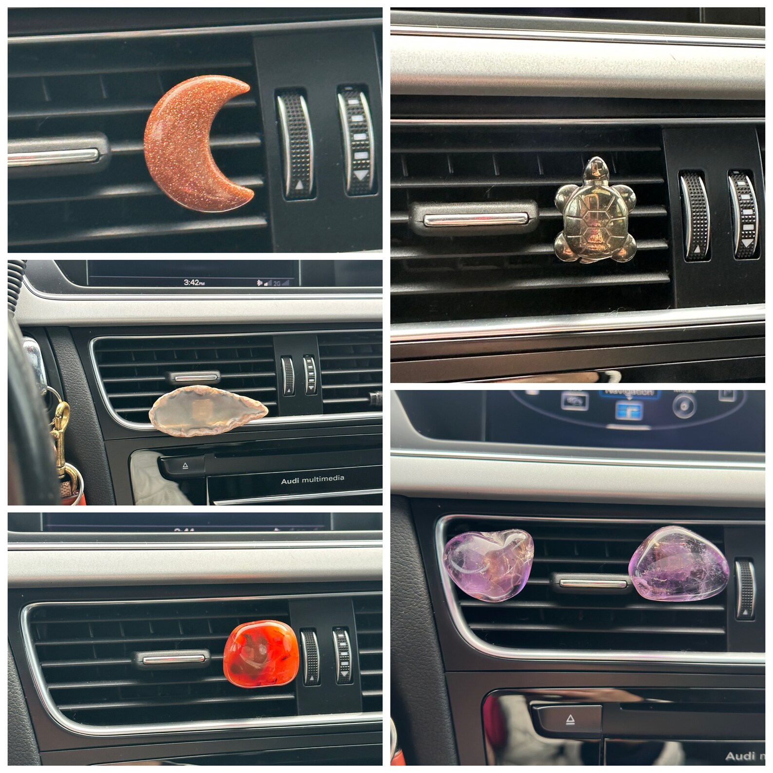 Crystal Car Vent Clips | Car Accessories | Crystal Accessories ...