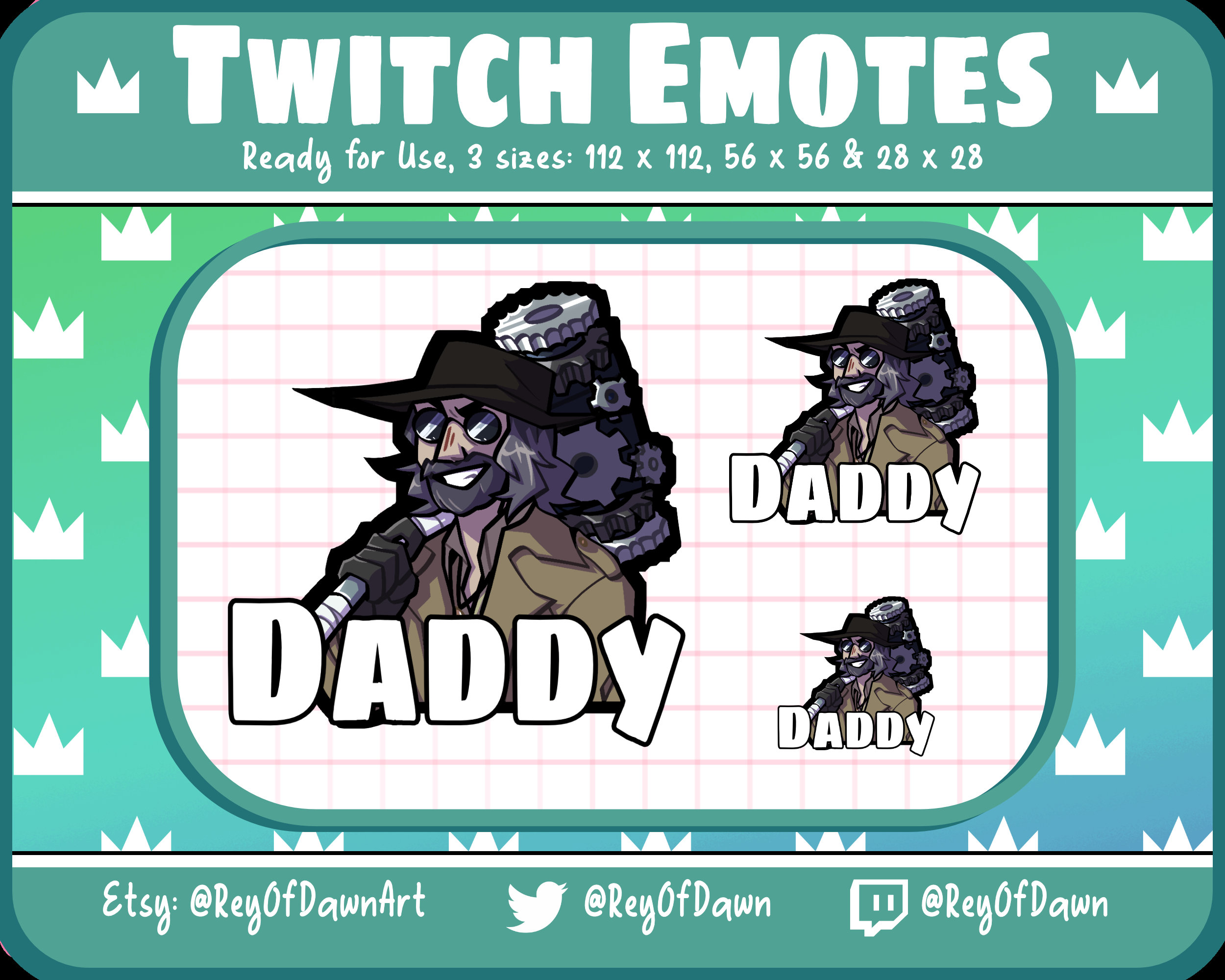 Lord Heisenberg Twitch Emote / Resident Evil Village Emote for ...
