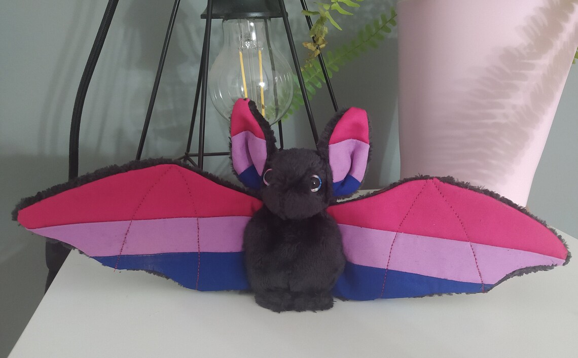 Proud Bat plushie | Etsy