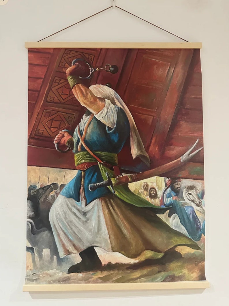 Imam Ali Canvas Print: Triumph at Khaybar, Shia Islamic Art - Etsy