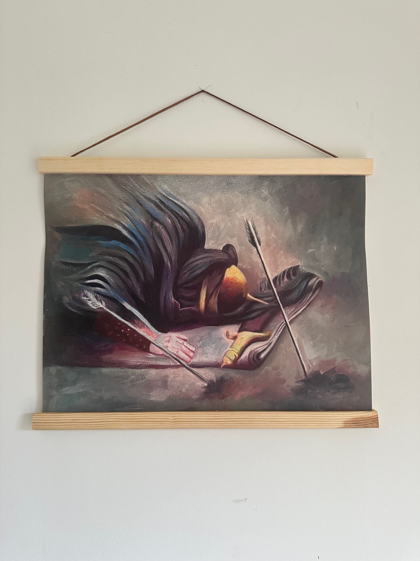 Last Sajda - Imam Hussain (AS) Canvas Wall Hanging Islamic Painting ...