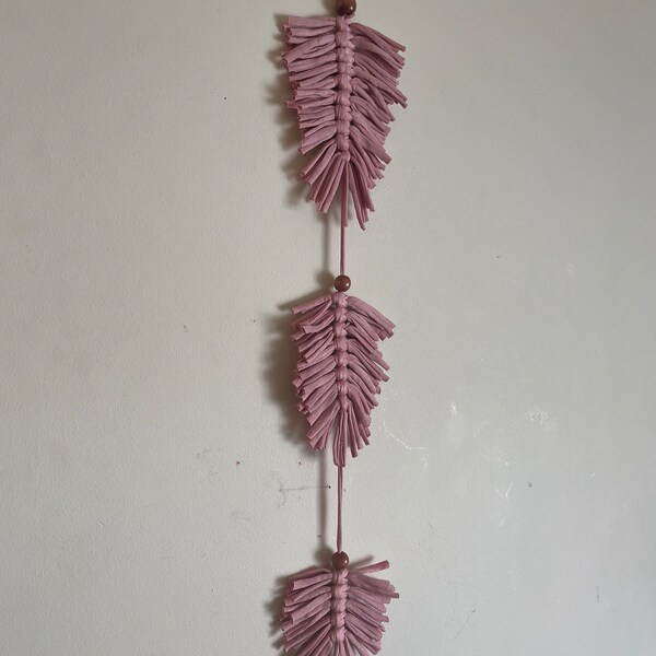 Feather Macrame Banner - Etsy