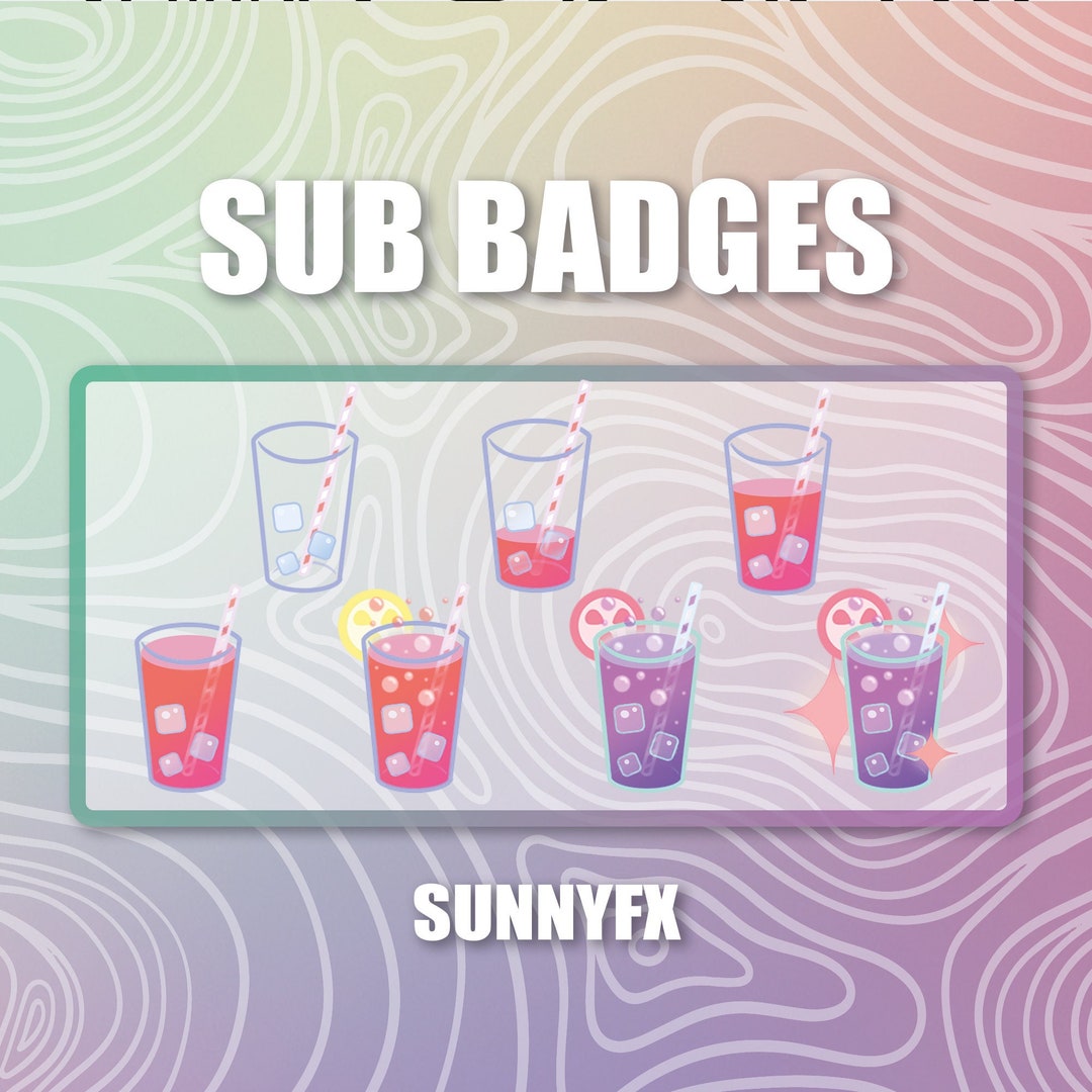 7 Drink Badges - Etsy UK