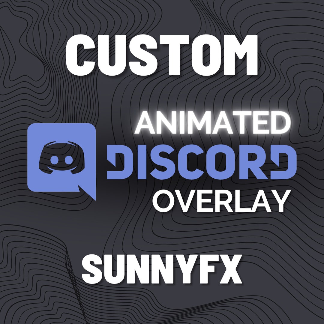 Animated Discord Overlay for Your Avatar - Custom - Etsy