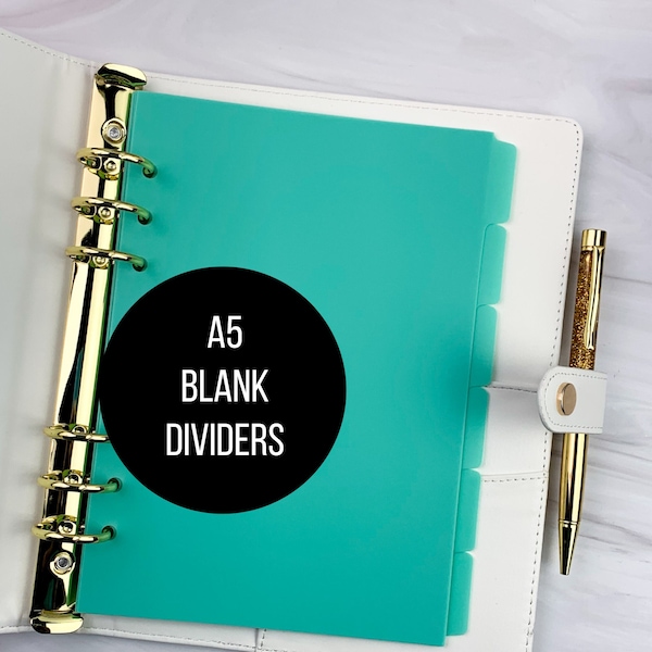 A5 Planner Inserts - Etsy