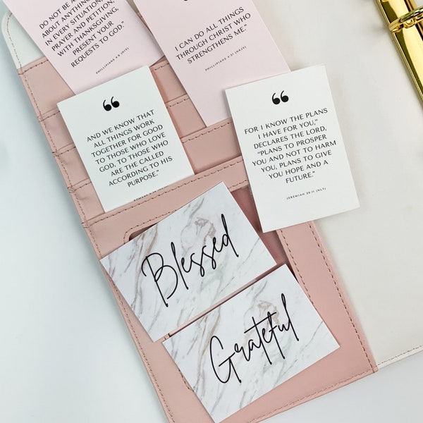 Inspirational Pocket Cards - Etsy
