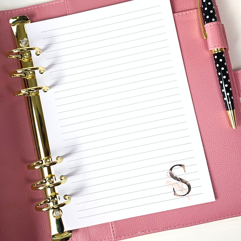 A5 Planner Inserts - Etsy