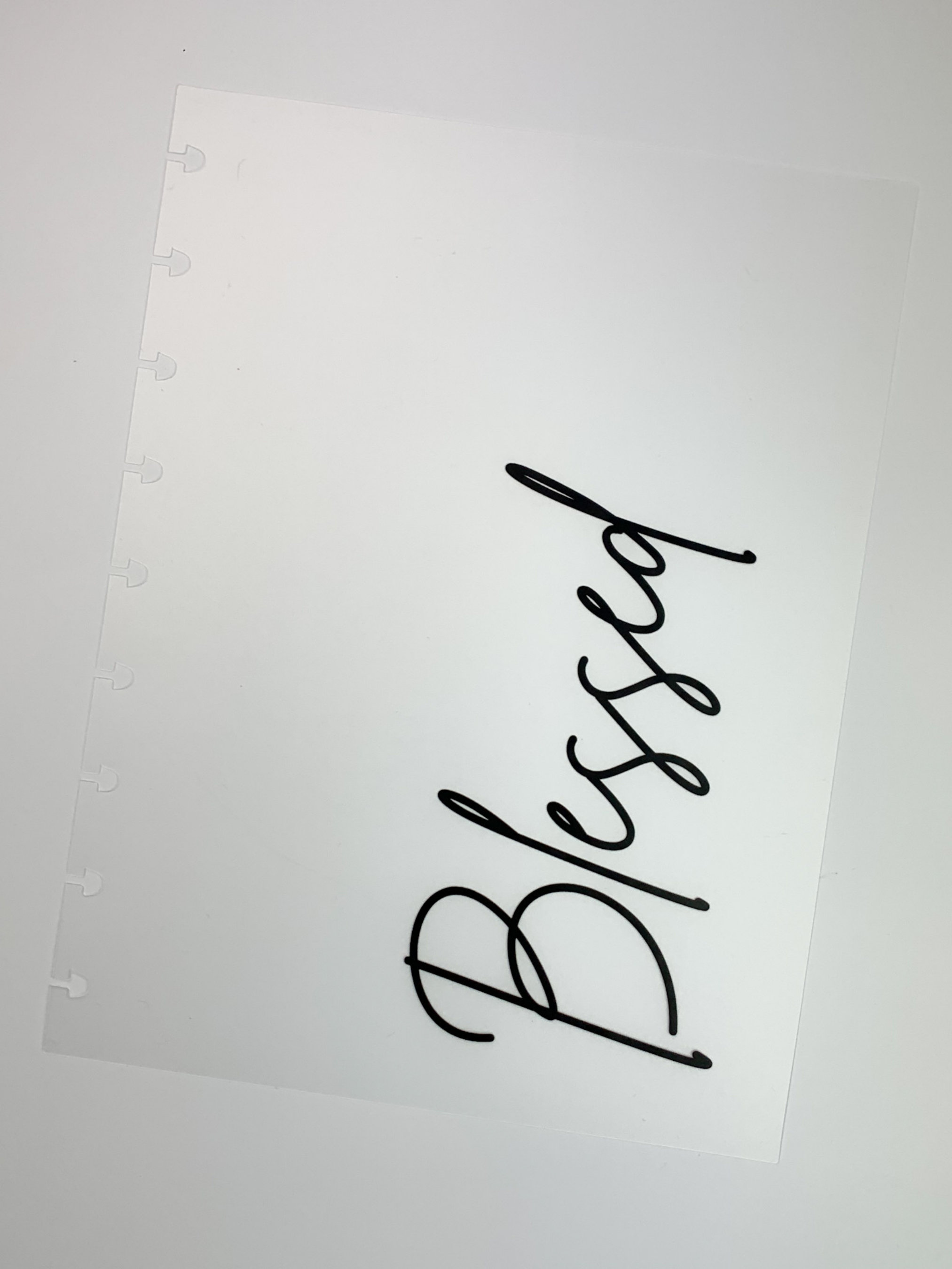 Disc Bound Planner Dashboard | Classic Happy Planner | Half Letter ...