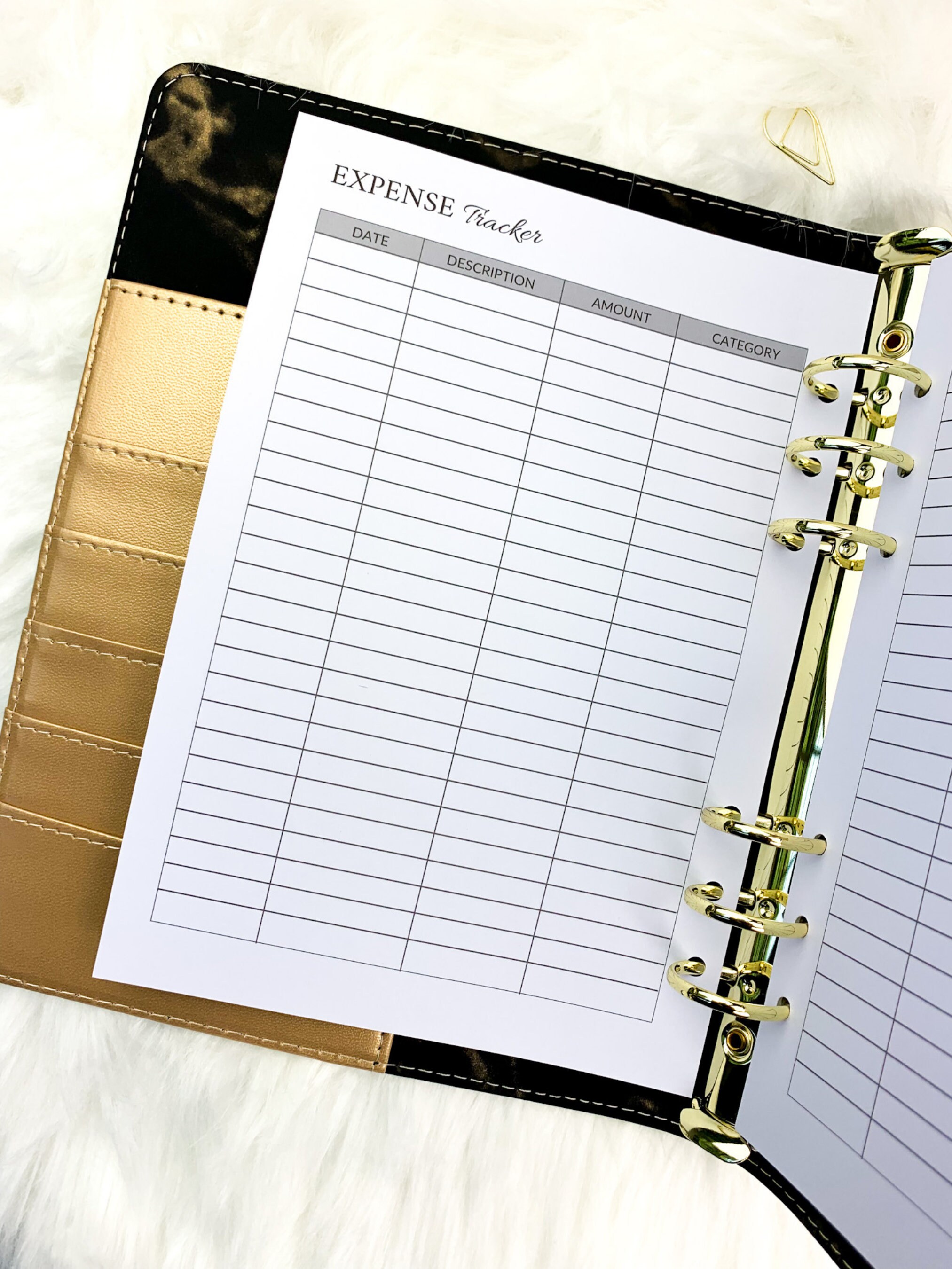 A5 Expense Tracker Inserts PRINTED A5 Planner Inserts - Etsy