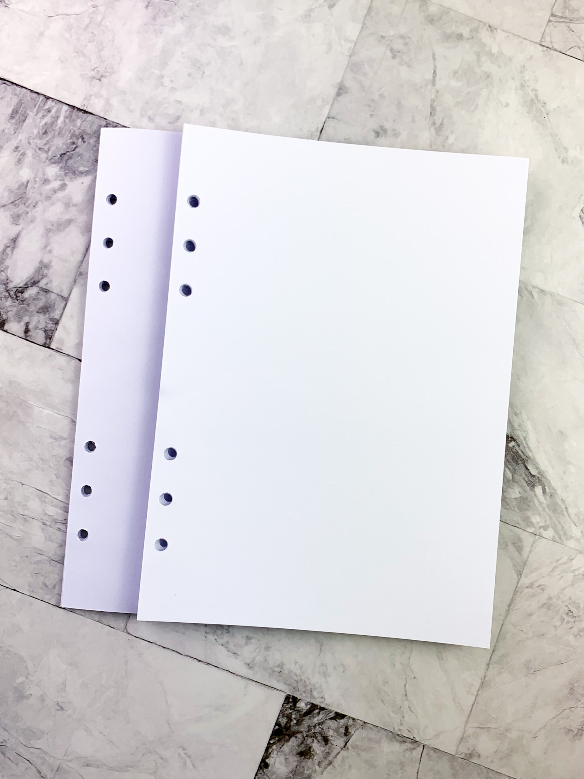 Blank A5 Paper | A5 Refill Paper | Inserts for A5 Planners | 120 GSM A5 ...
