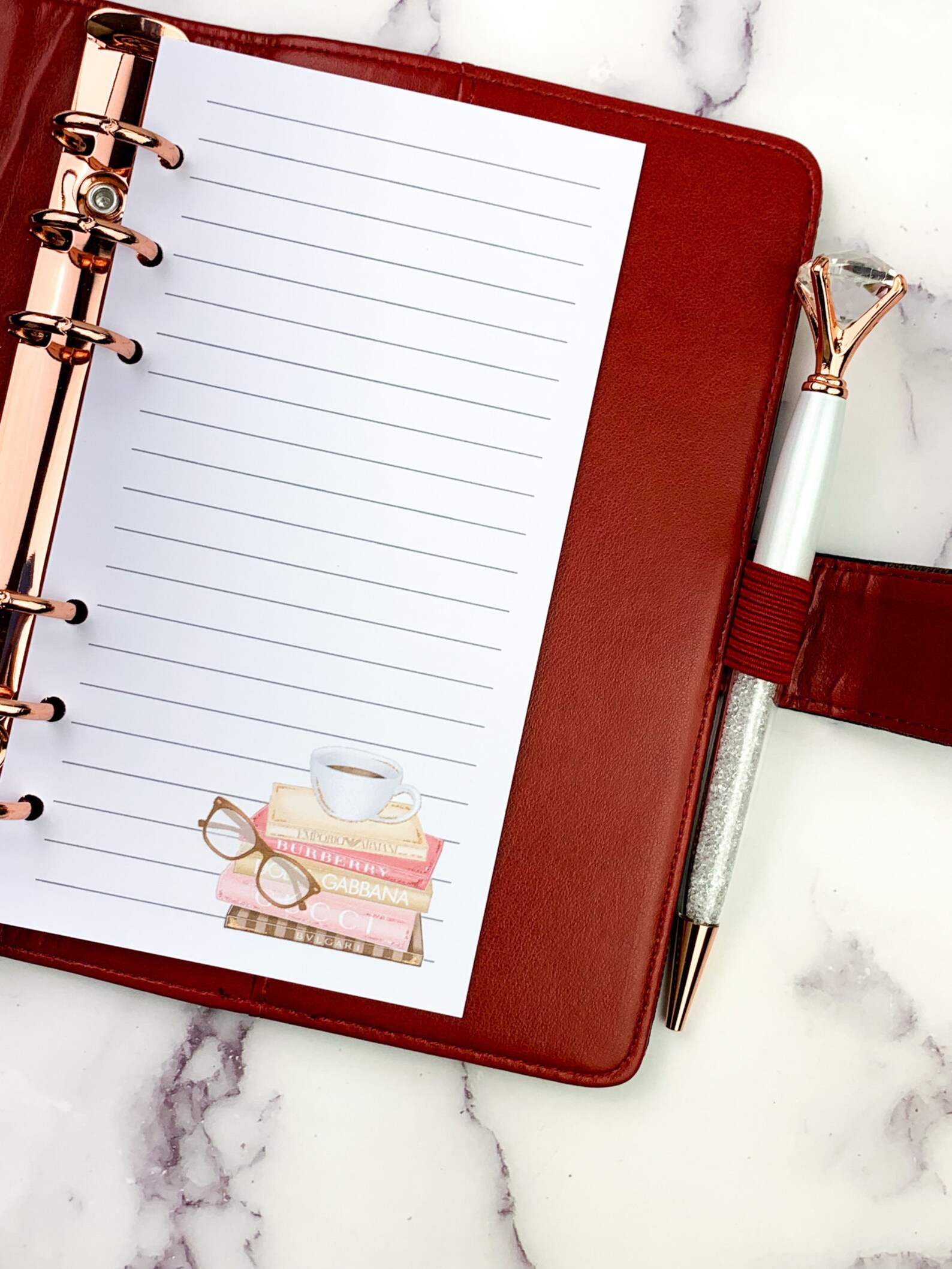 Printed Personal Size Planner Inserts Personal Size Refill - Etsy