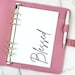 Today and Forever Bible Verse Planner Dashboard for Happy Planner ...