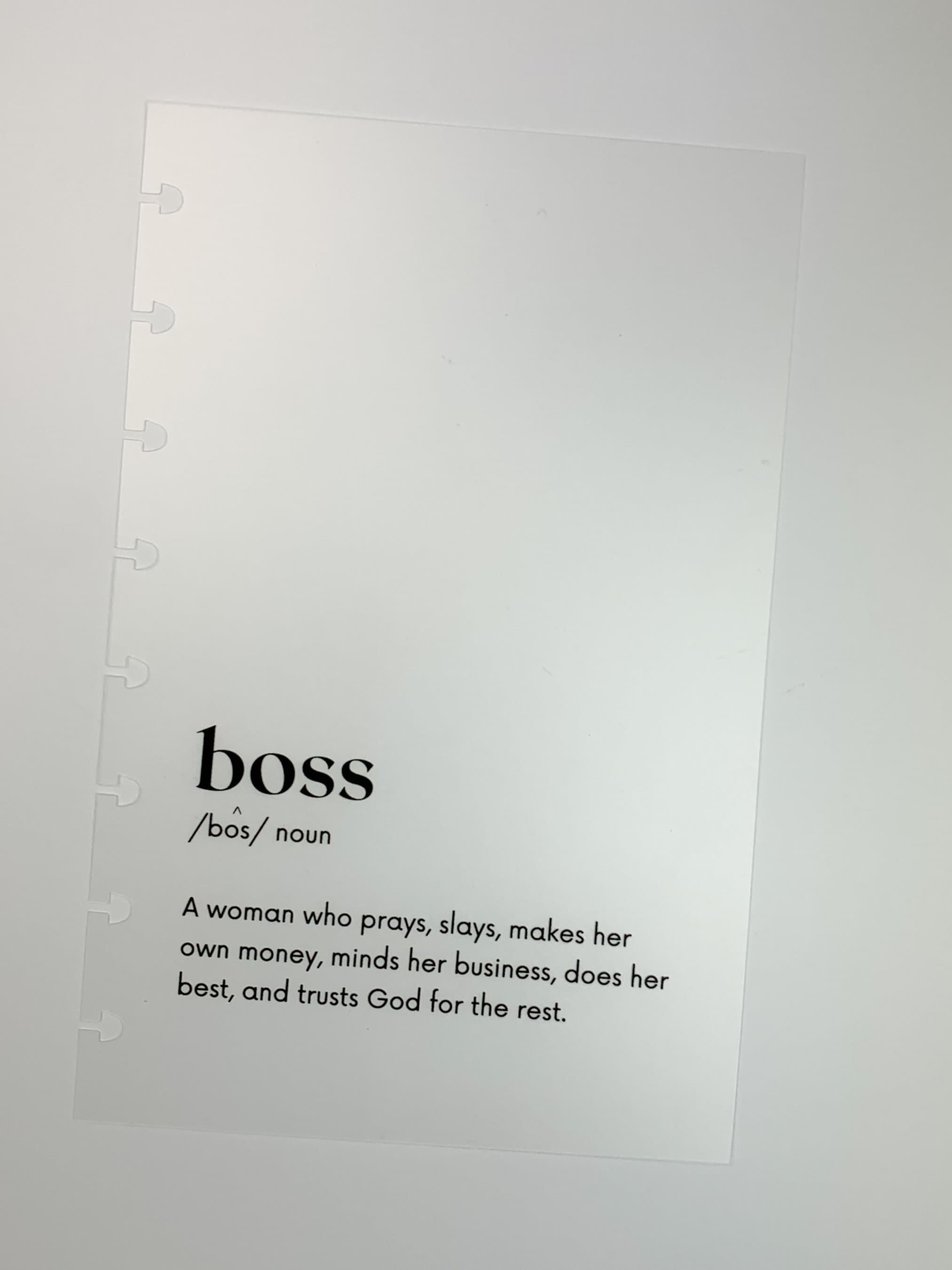 Disc Bound Planner Dashboard | Classic Happy Planner Dashboard | Half ...