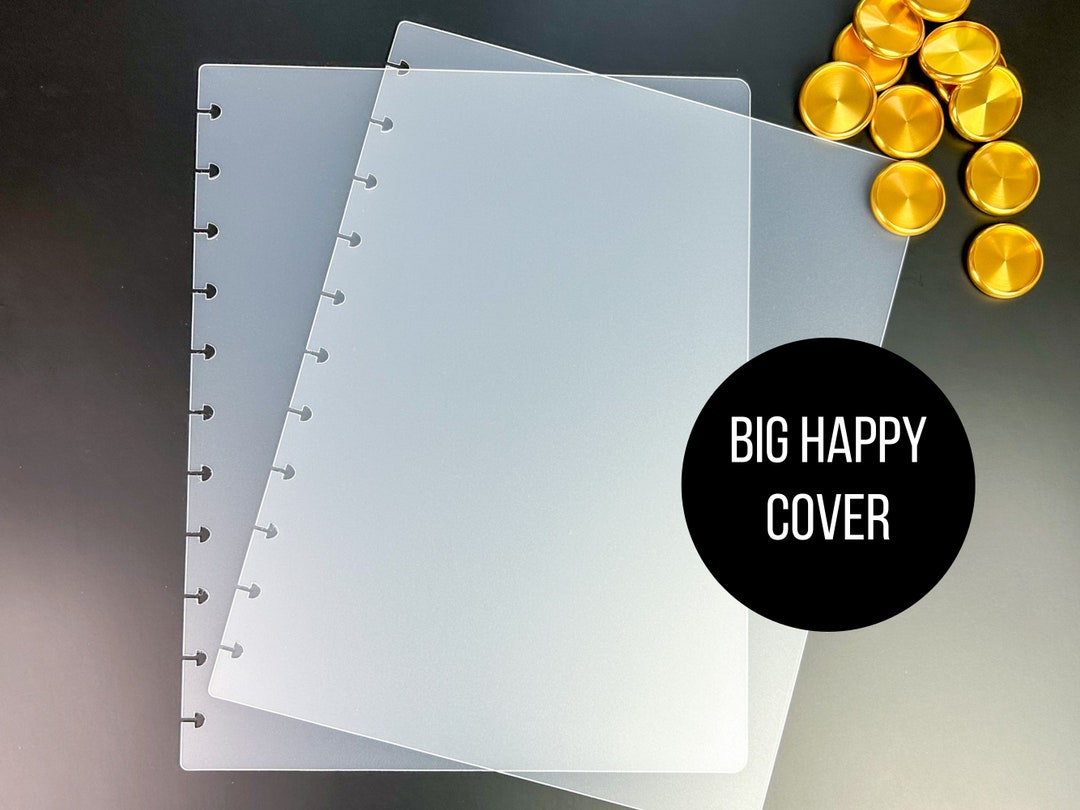 Frosted BIG Happy Planner Cover 11 Disc Bound Planner Cover - Etsy