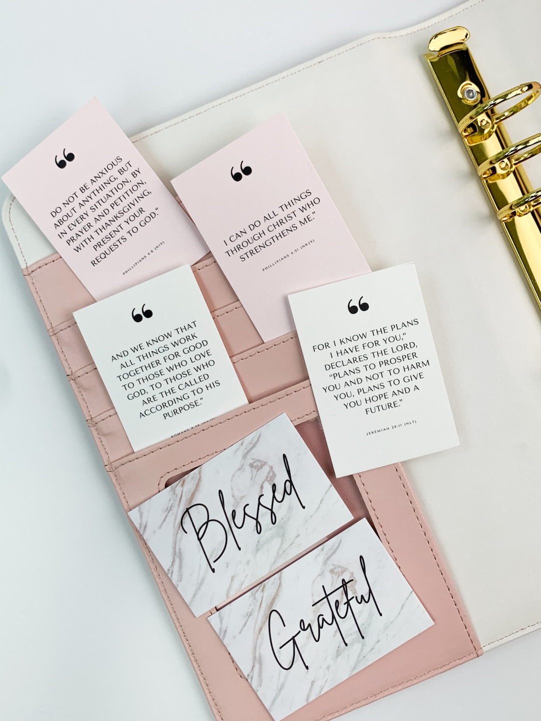 Inspirational Journal Cards (set of 6) Journal Cards Pocket Cards ...