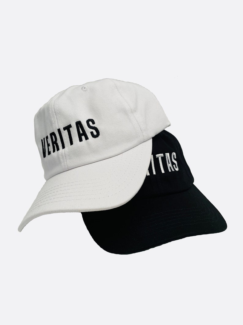 VERITAS Classic Black or White Hat - Etsy