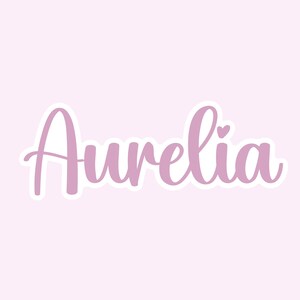 Name Decal, Name Sticker, Custom Stickers, Custom Name Sticker, Back to ...