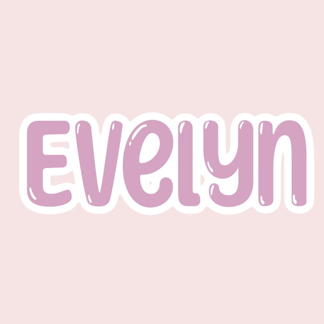 Name Decal, Name Sticker, Custom Stickers, Custom Name Sticker, Back to ...