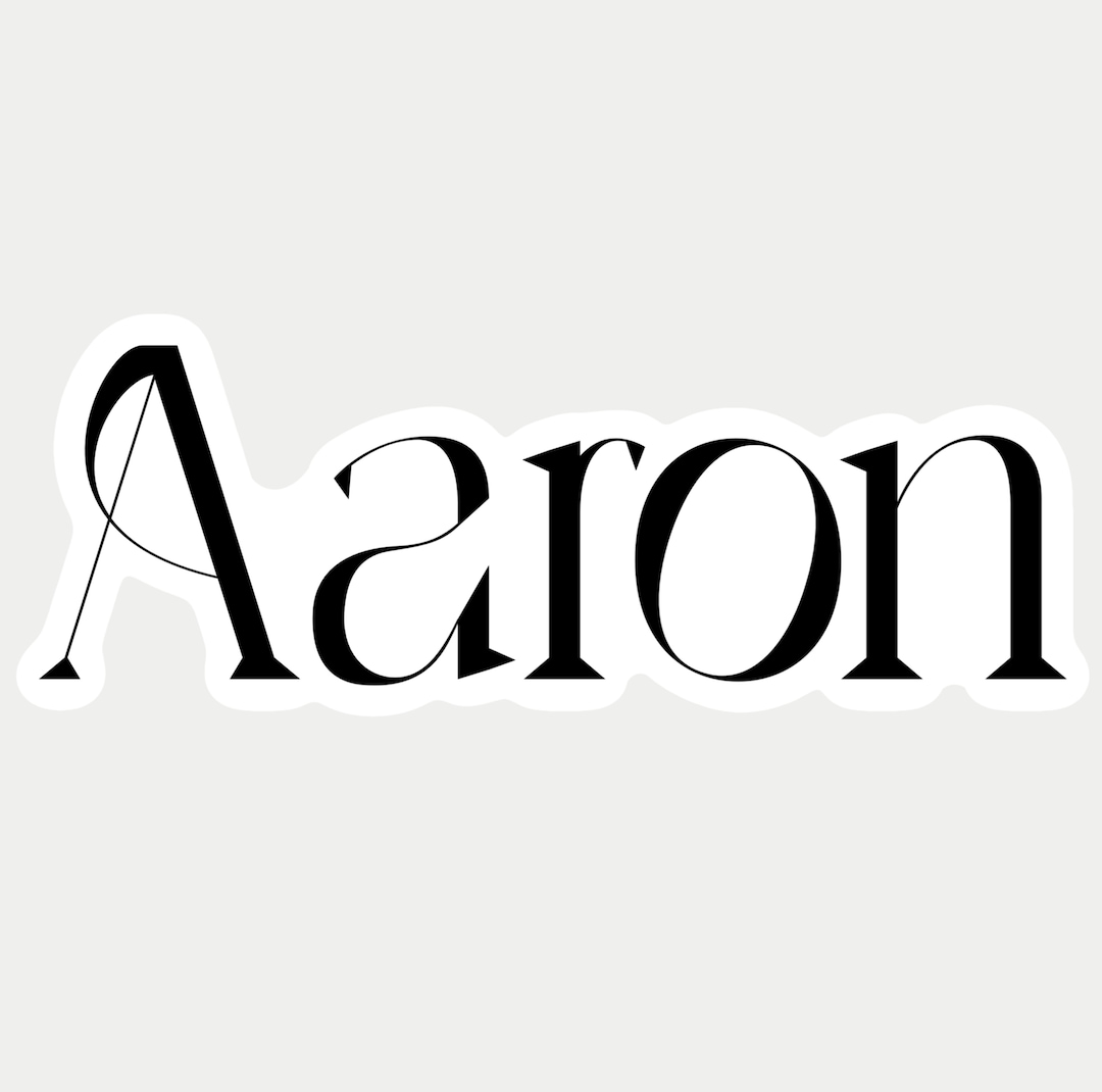 Modern Name Decal, Name Sticker, Custom Stickers, Custom Name Sticker ...