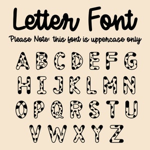 Cow Print Name Decal, Name Sticker, Custom Stickers, Custom Name ...