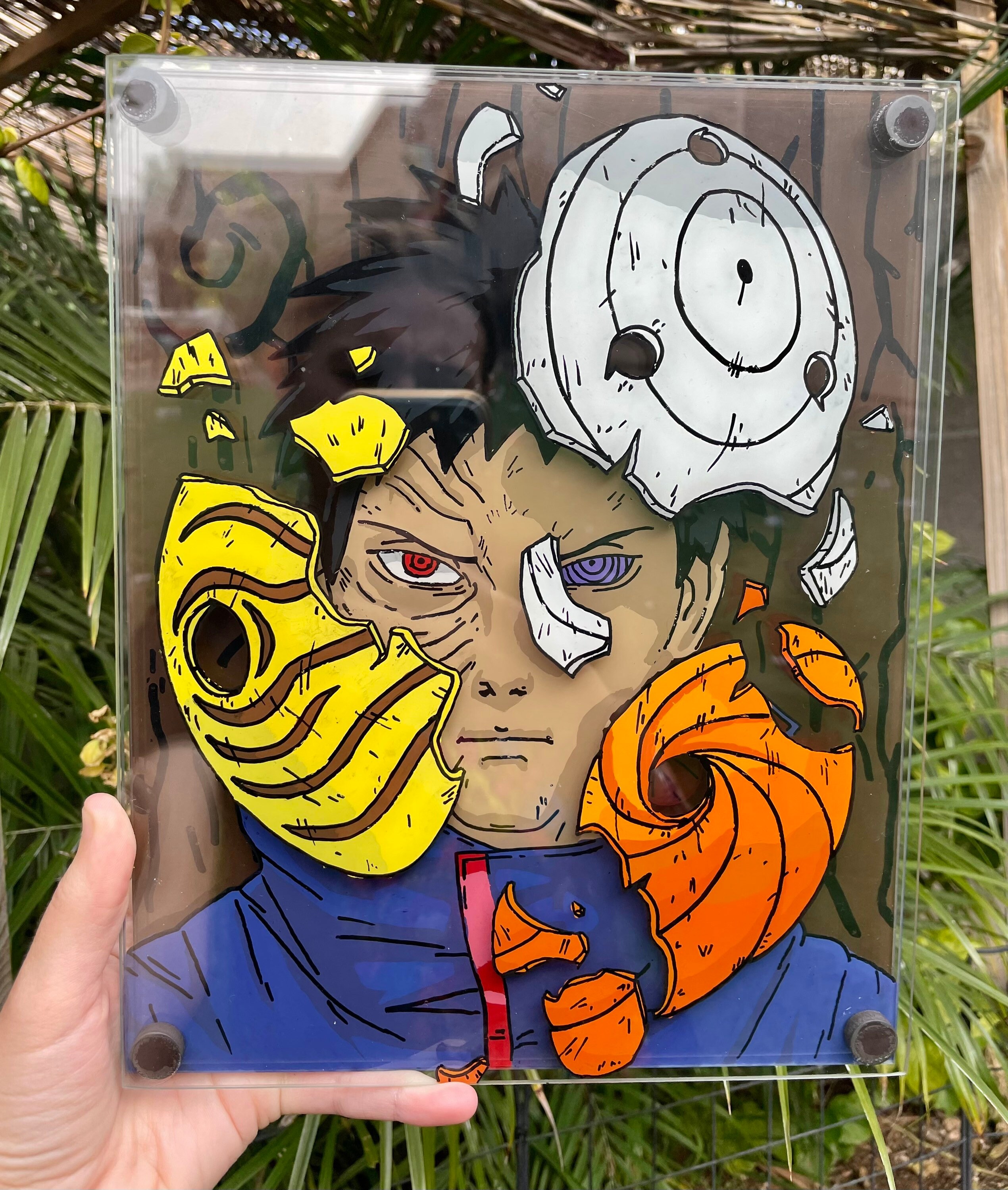 Anime Glass Painting - Etsy