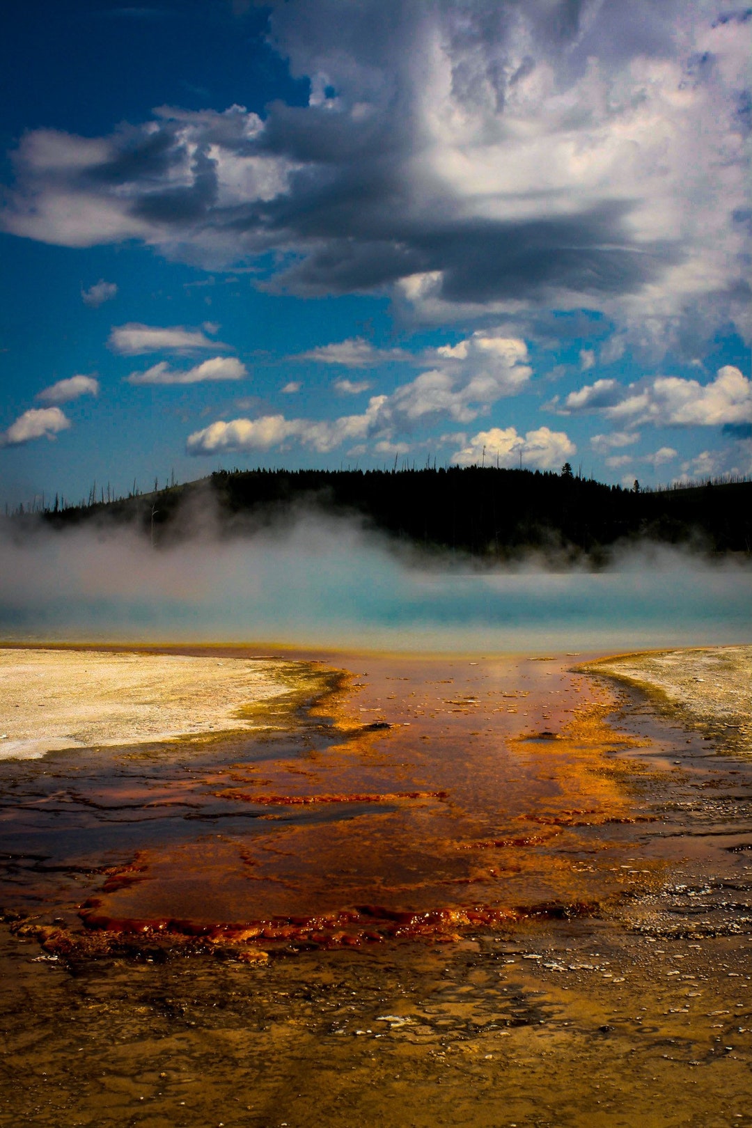Rainbow Pool, Yellowstone National Park - Etsy