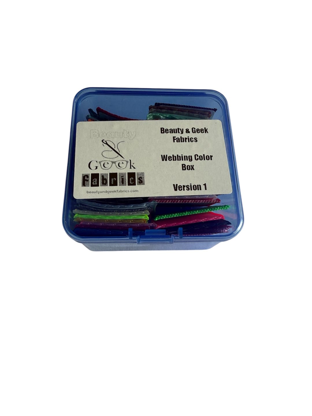 Solid Webbing Color Box (55 Colors) - Etsy