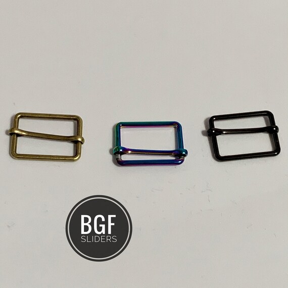 3 Color Options 1 inch Slider Buckle Craft Supplies & Tools Sewing etna ...