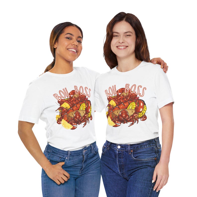 Crawfish Boil Boss T-shirt: Cajun Seafood Fest Apparel - Etsy