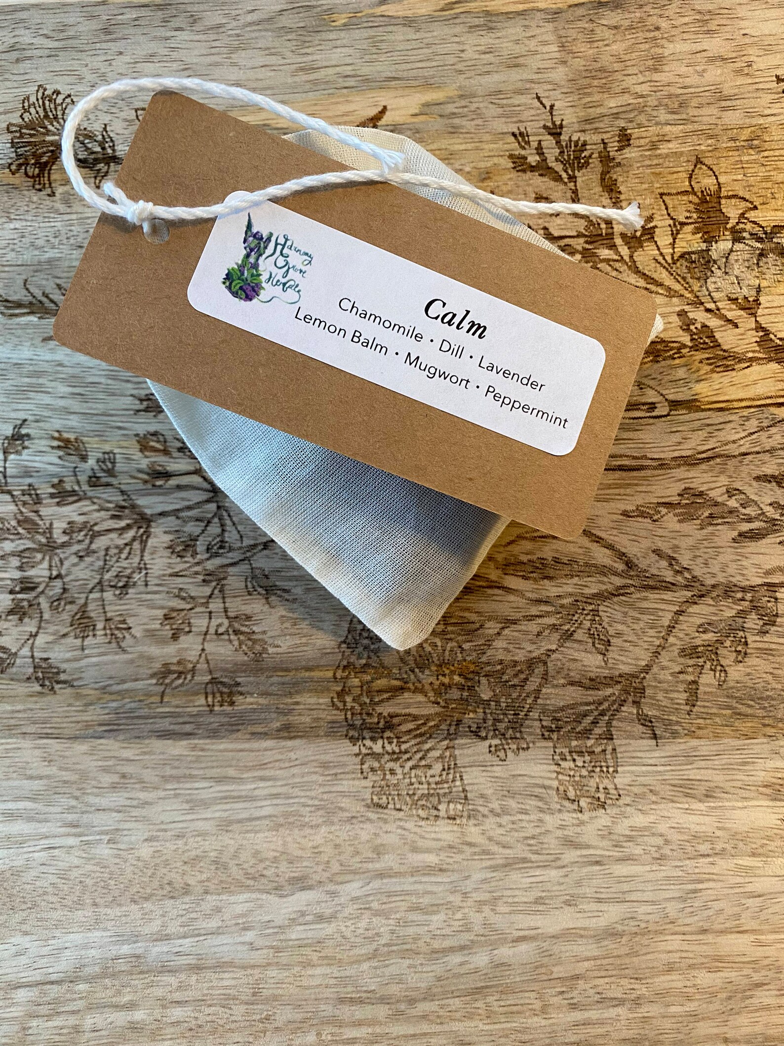 CALM Herbal Sachet Spell Bag - Etsy