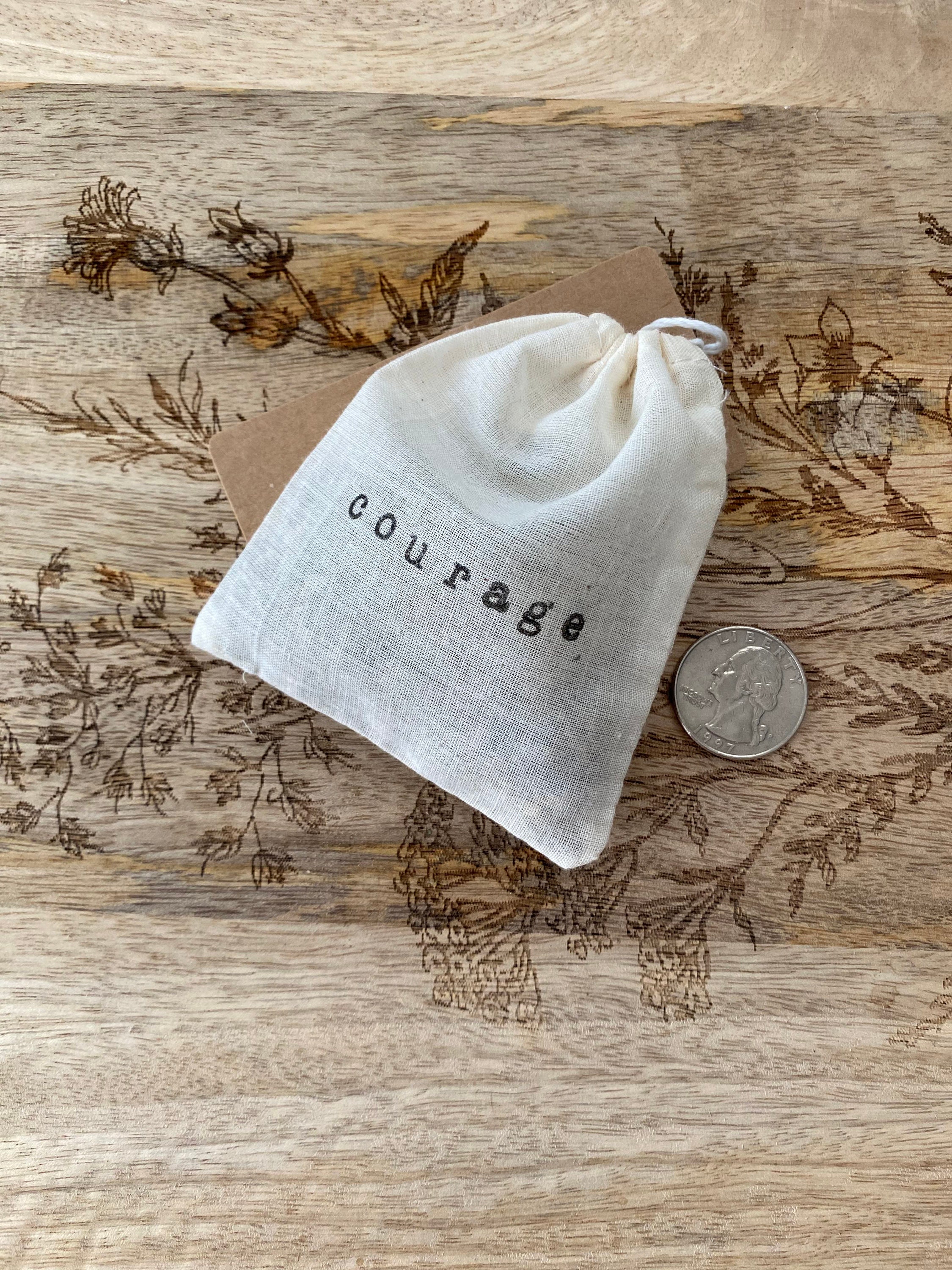 COURAGE Herbal Sachet Spell Bag - Etsy