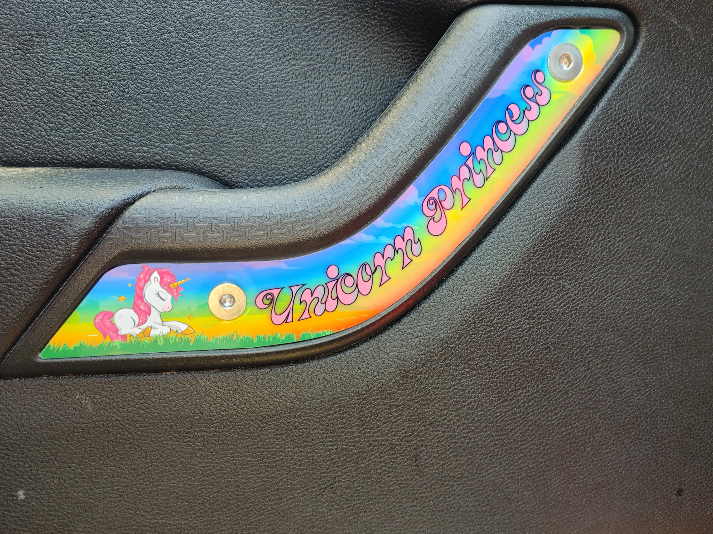 Custom Jeep Wrangler JK JKU Interior Door Grab Handle Trim - Etsy