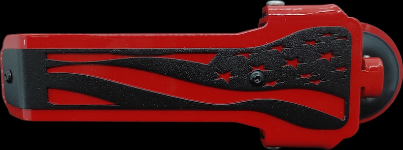 Handle Matters Black Flag on Red Door Handle for 2007-2018 - Etsy