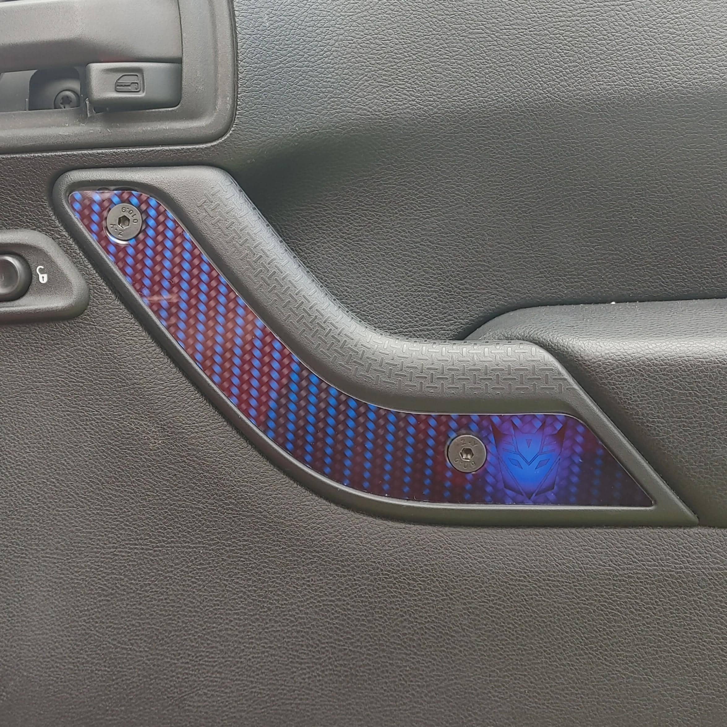 Custom Jeep Wrangler JK JKU Interior Door Grab Handle Trim - Etsy