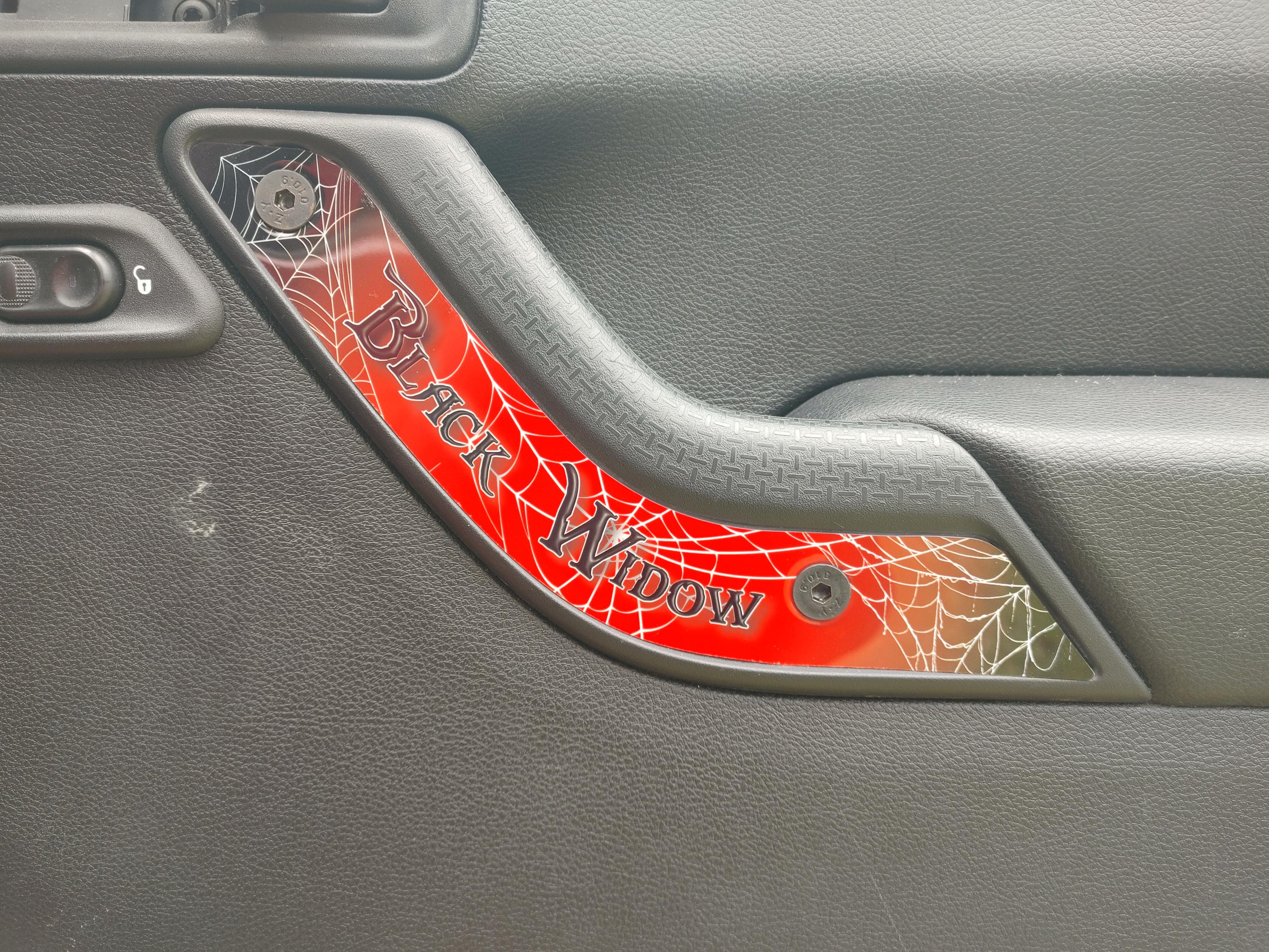 Custom Jeep Wrangler JK JKU Interior Door Grab Handle Trim - Etsy