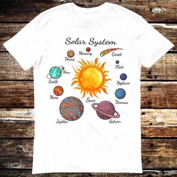 Pluto Solar System T Shirts