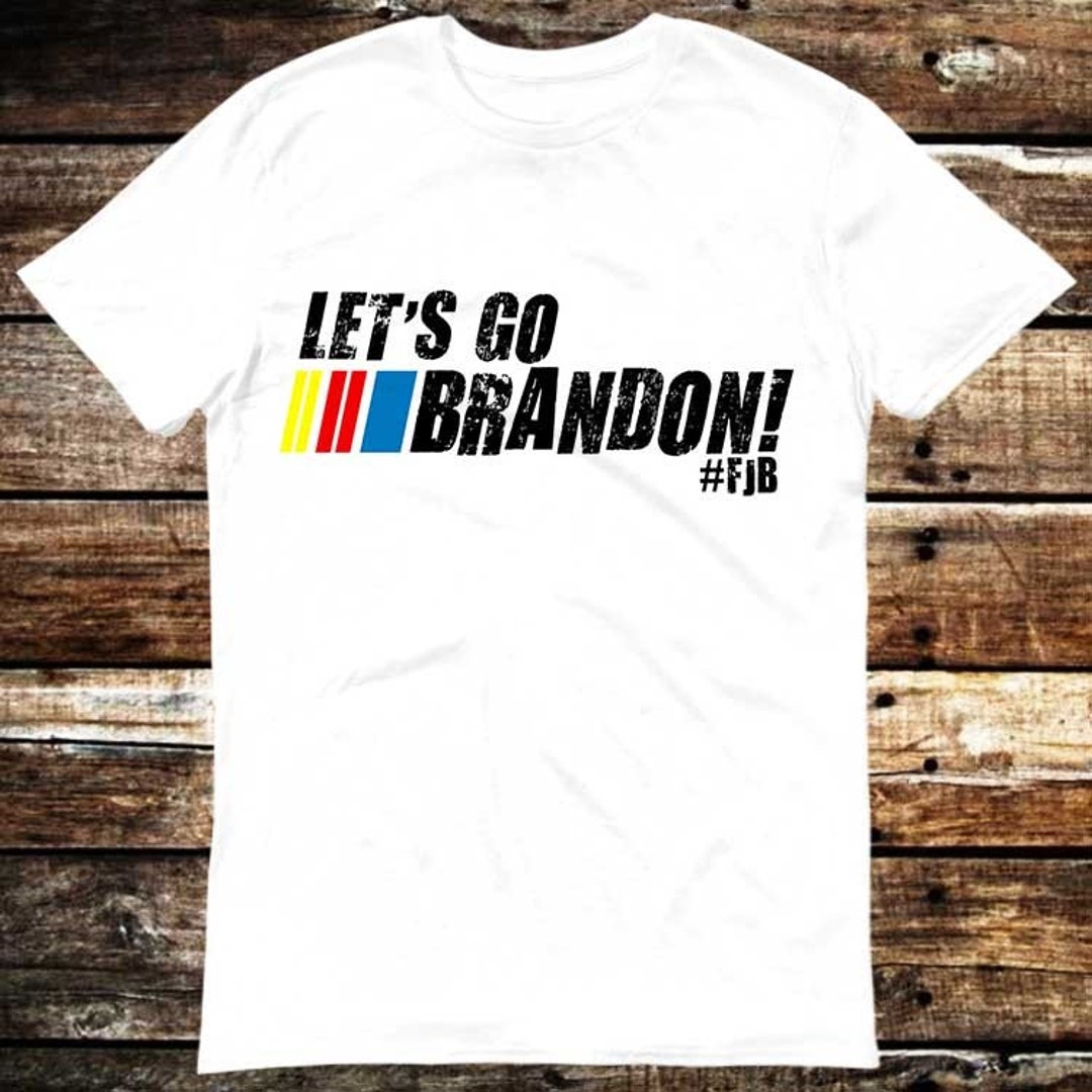 Lets Go Brandon US President FJB Race Drift T Shirt Meme Gift Shirt ...