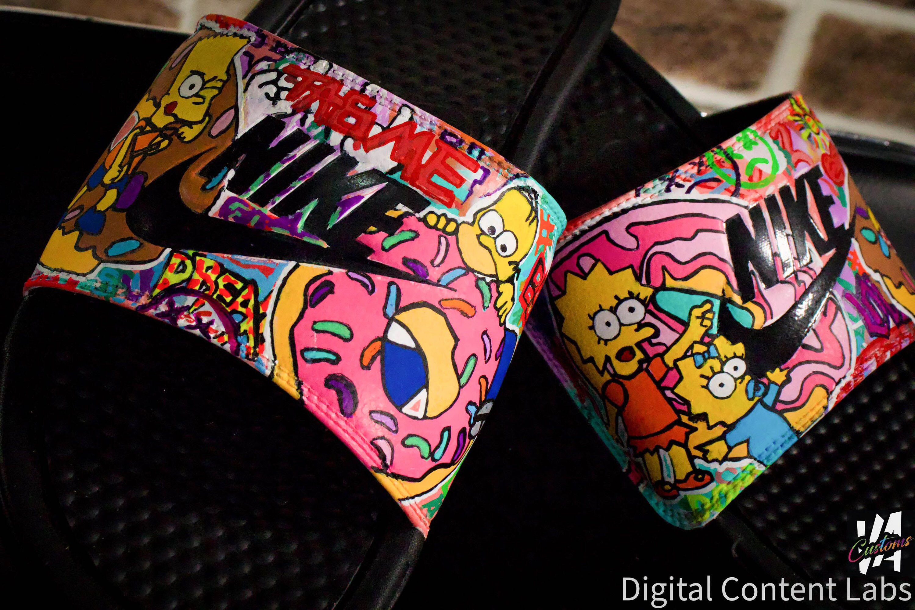 M8 Ready to Ship, Custom Slides, Custom Nikes, Streetwear Shoes, Custom ...