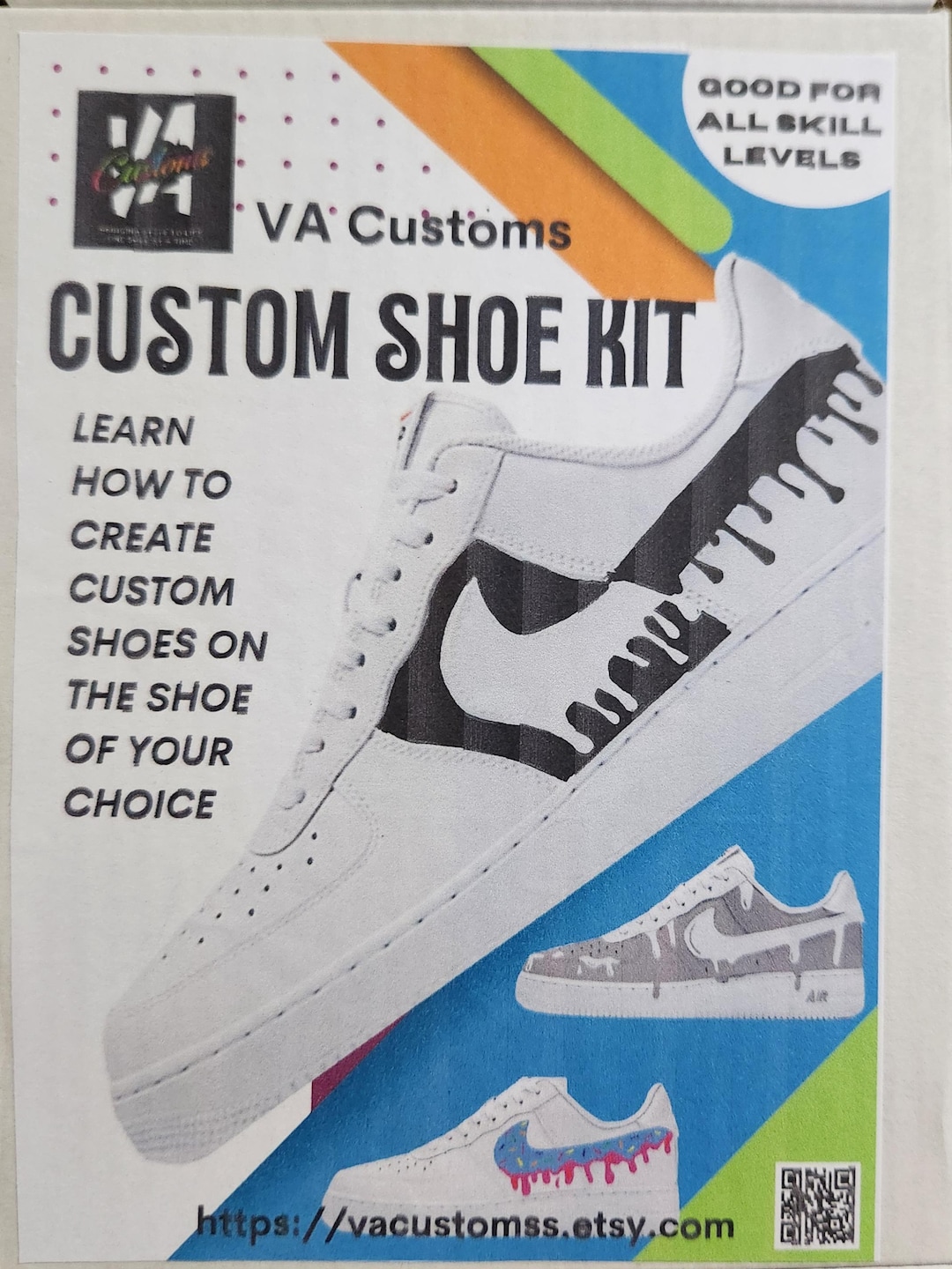 Learn the Fundamentals of Customizing Shoes: Paint & Drip Stencil DIY ...