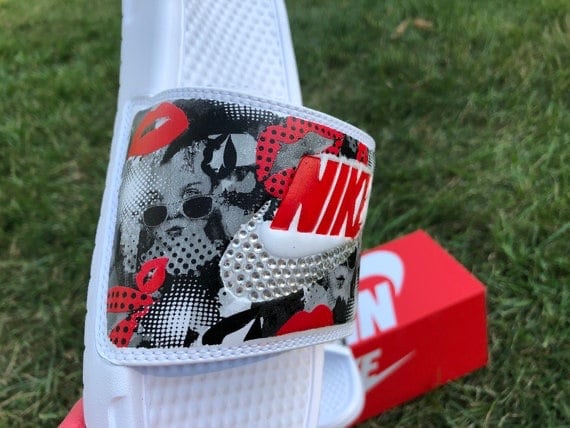 Custom Slides, Custom Nikes, Streetwear Shoes, Custom Hand Painted ...