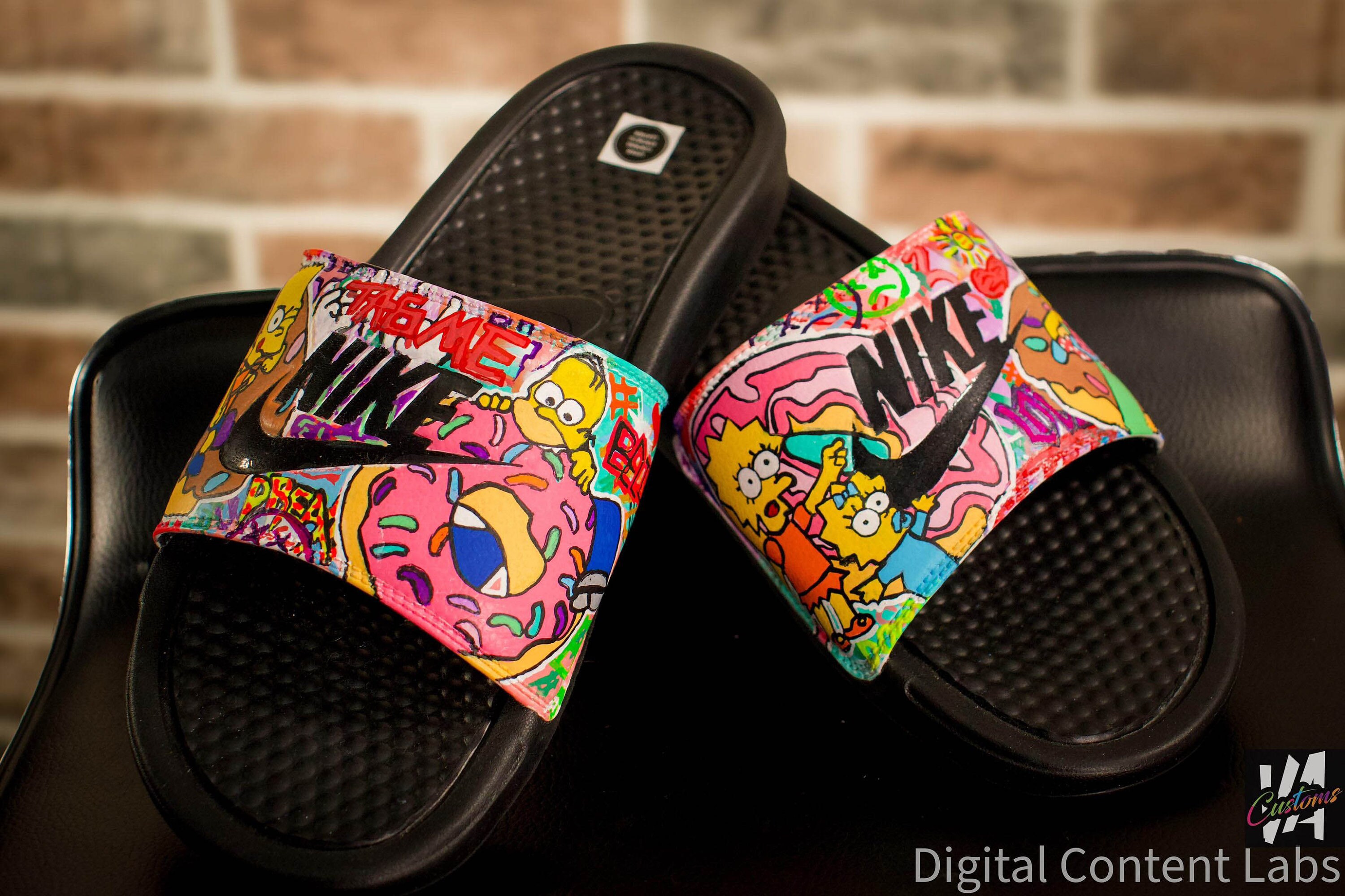 M8 Ready to Ship, Custom Slides, Custom Nikes, Streetwear Shoes, Custom ...