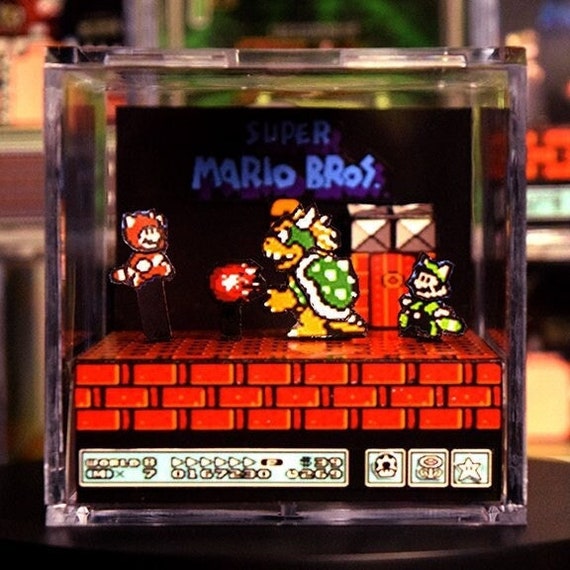SCENTED Super Mario Bros. 3 3D Papercraft Diorama FREE - Etsy