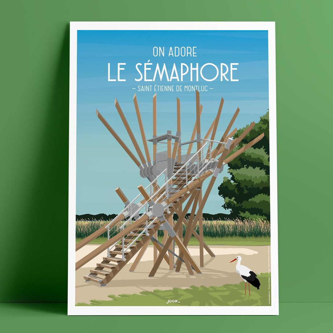 Posters We Love the Semaphore I Vincent Mauger I Saint Étienne De ...