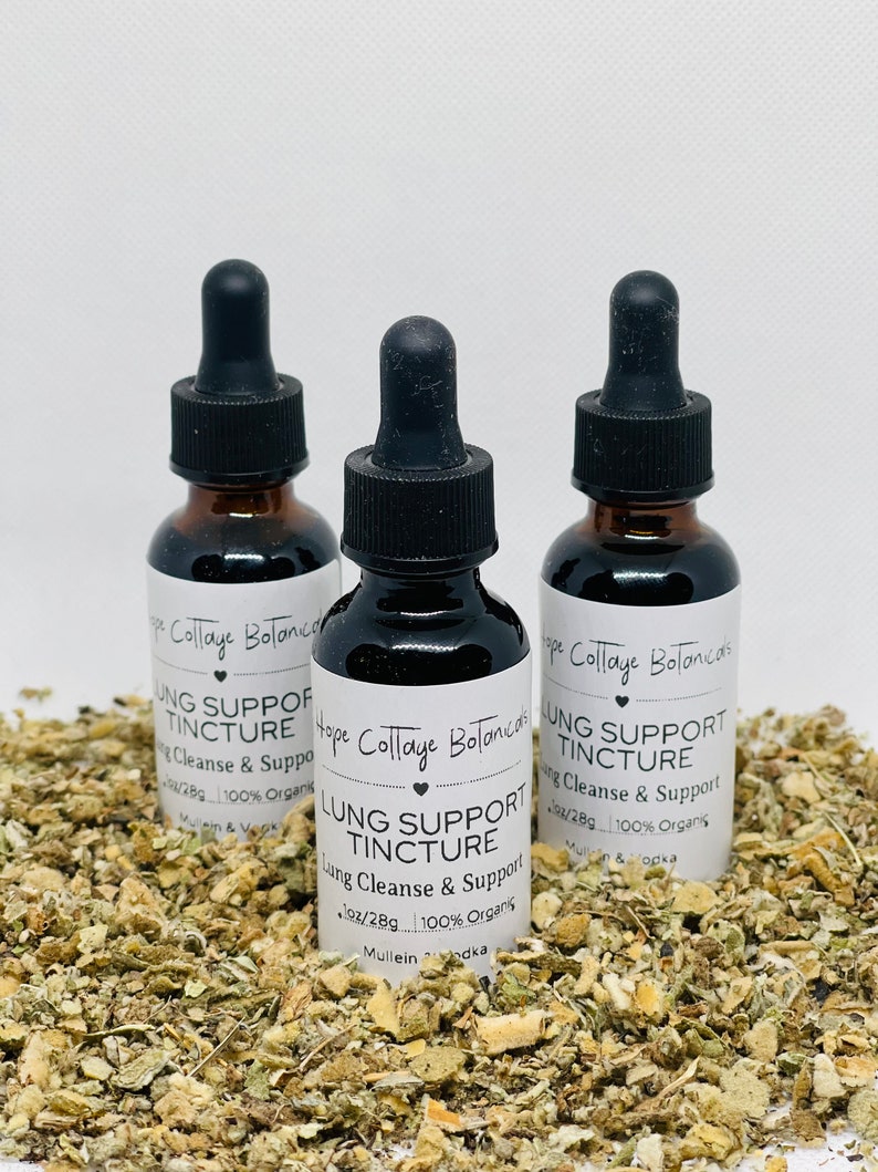 Lung Support Tincture - Etsy