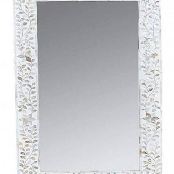 Bone Inlay Mirror - Etsy