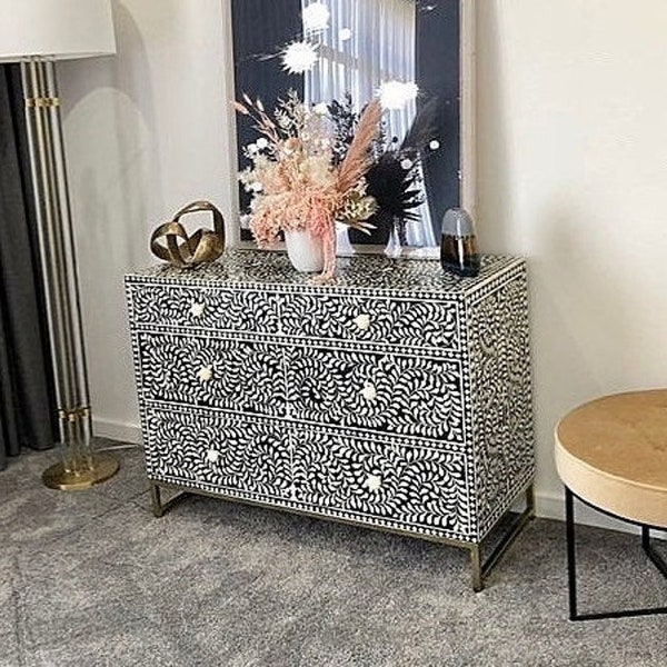 Bone Inlay Dresser - Etsy